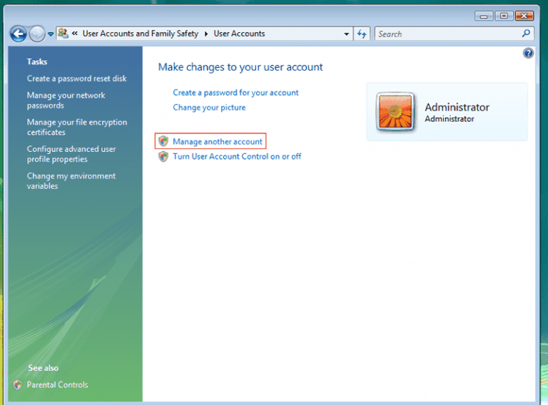 How To Reset Forgotten Windows Vista Password Without Disk Windows
