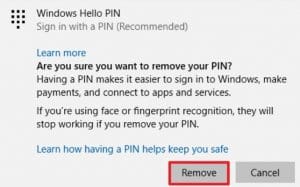 How to Disable Windows Hello Pin | Windows Password Reset